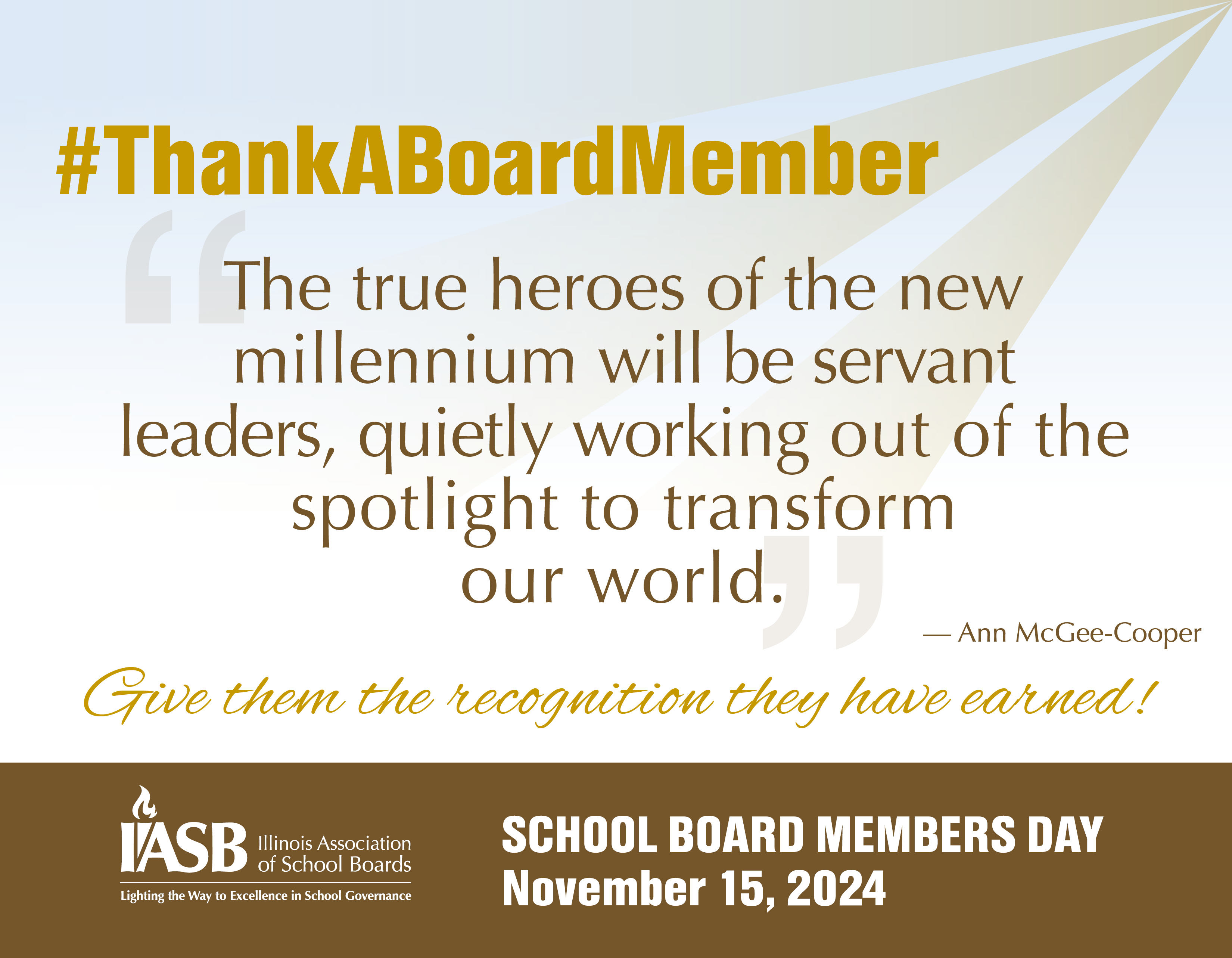 School Board Members Day | IASB